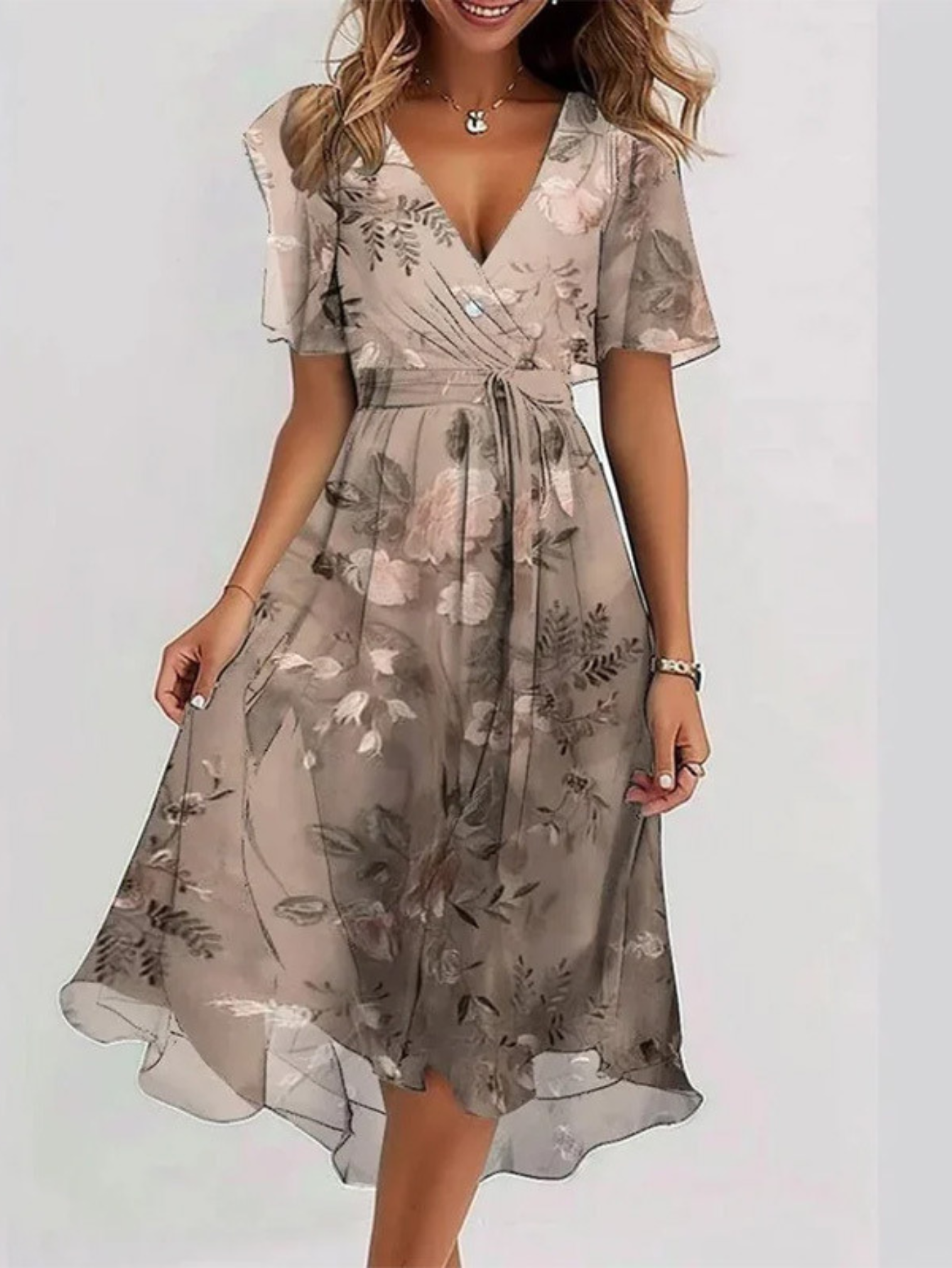 Elana | CASUAL BOHO GRADIENT DRESS – Emma & William Vancouver