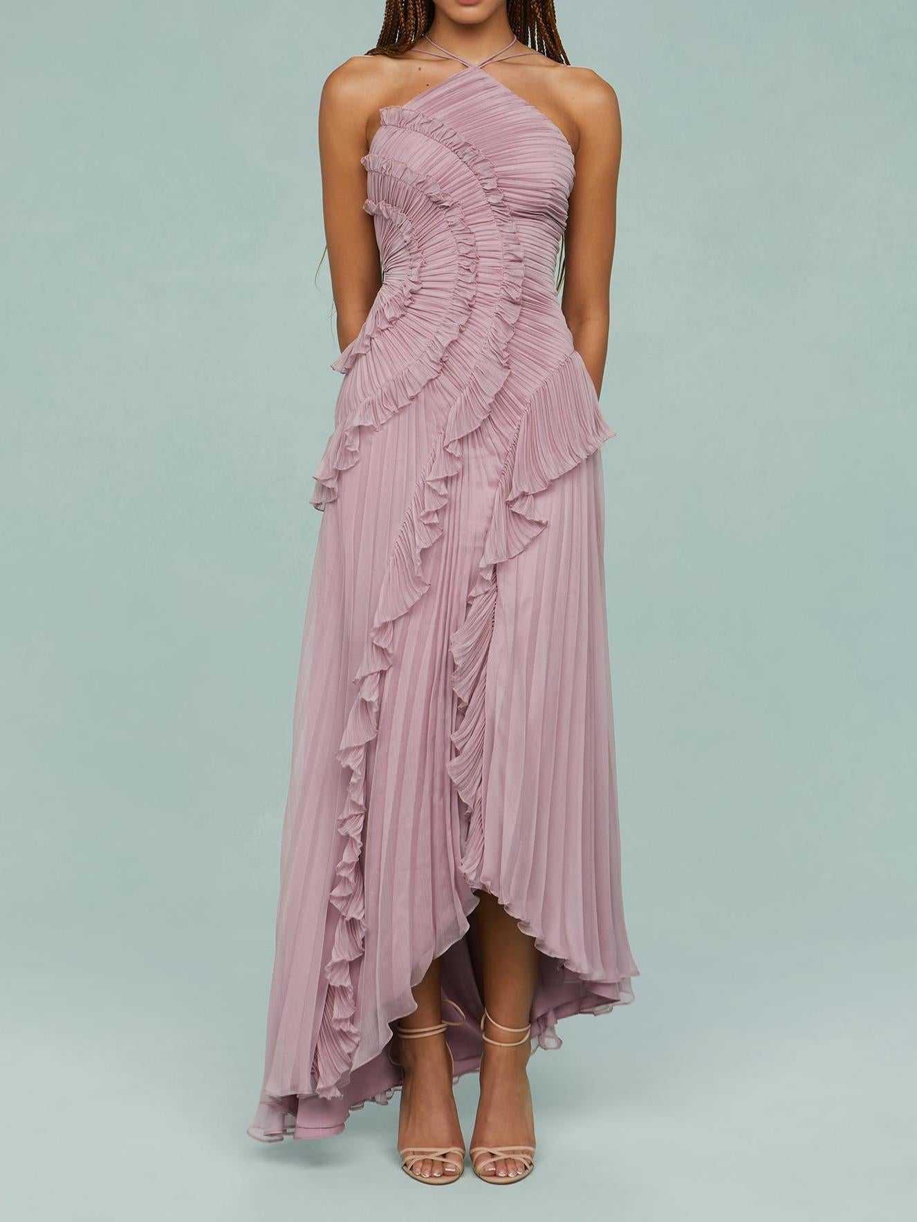 Marina – Ocean Whirlpool Maxi Dress – Emma & William Vancouver